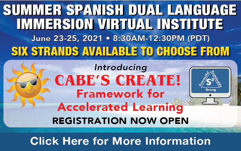 California Association for Bilingual Education – Bilingual Education