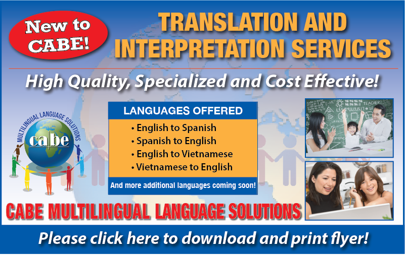 California Association for Bilingual Education – Bilingual Education